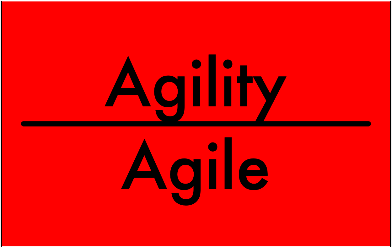 Agility over agile, more than word play – Allan Kelly
